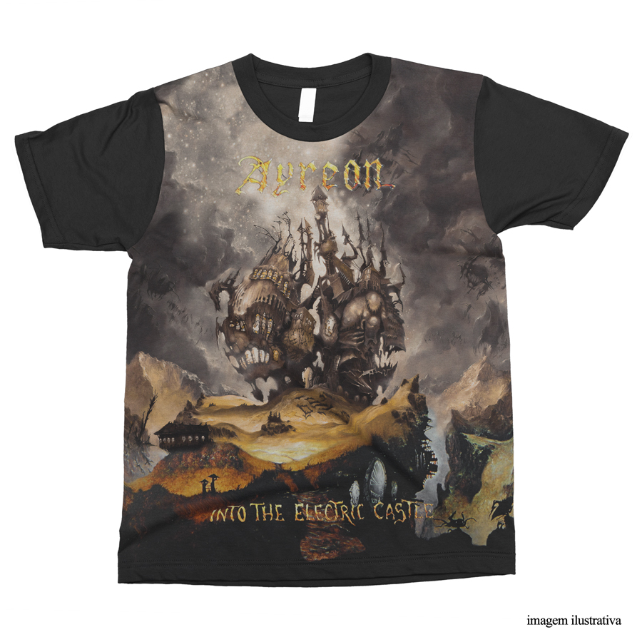 Camiseta AYREON - Into The Electric Castle - Rock n Roupa