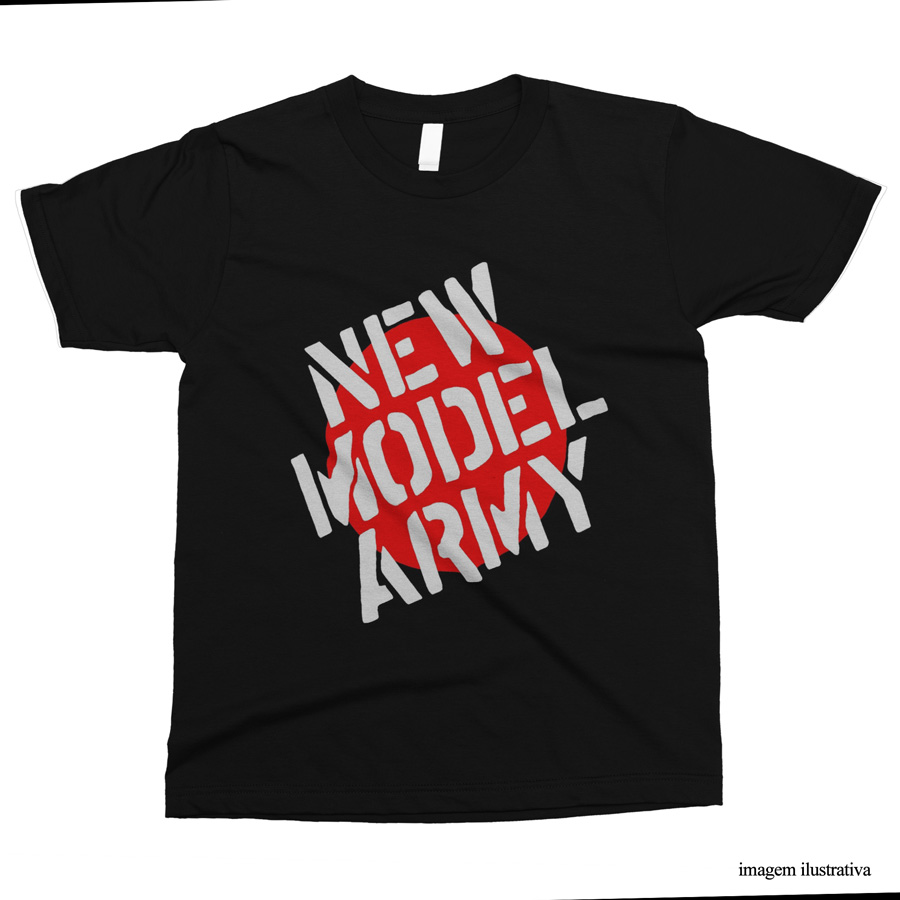 Camiseta NEW MODEL ARMY - Logo versão 1 - Rock n Roupa