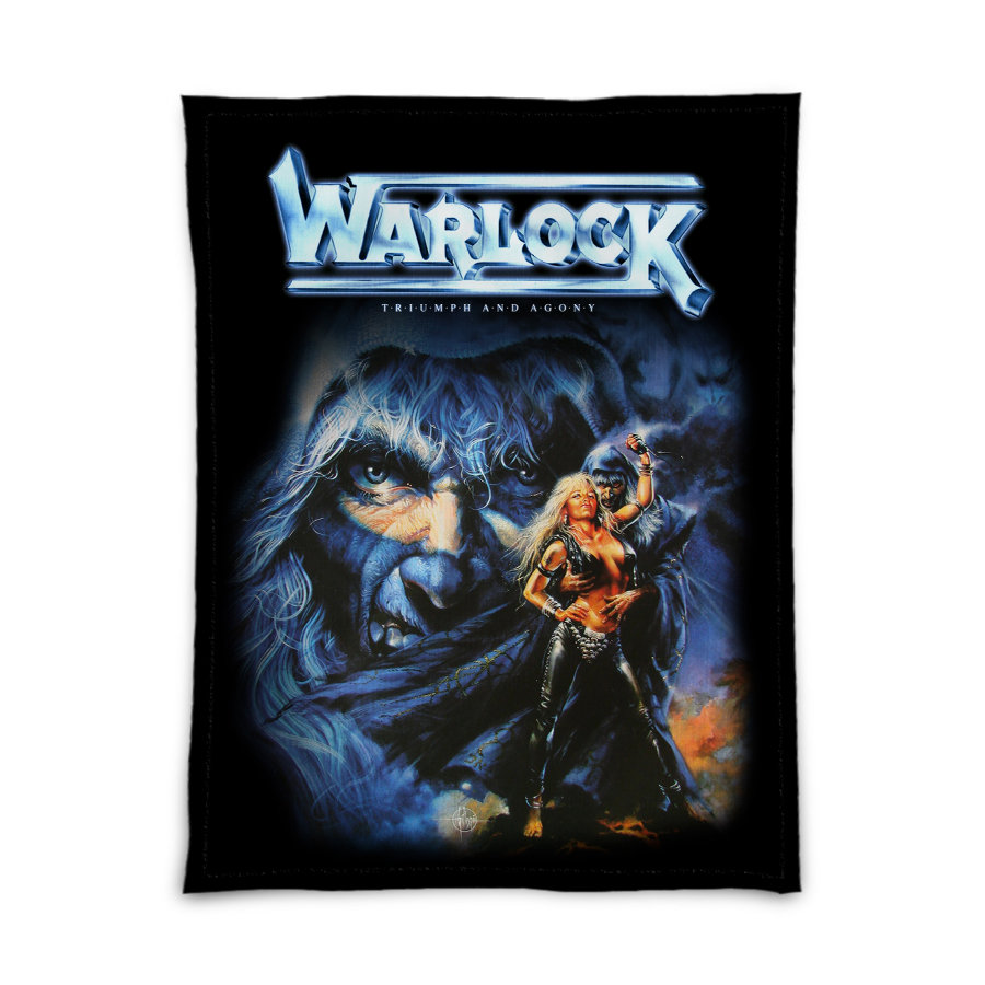 Bandeira WARLOCK - Triumph And Agony - Rock n Roupa
