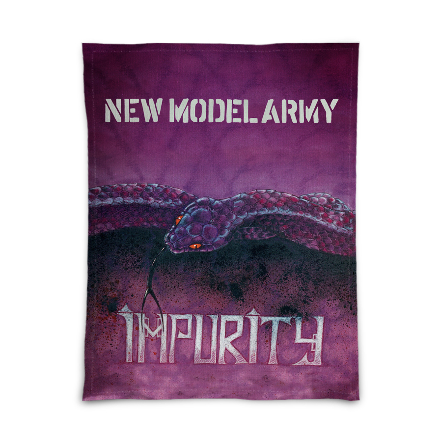 Bandeira New Model Army - Impurity - Rock n Roupa